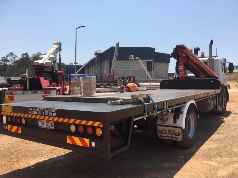 Hiab Truck Hire - Hiab Truck Rental | On The Move Transport